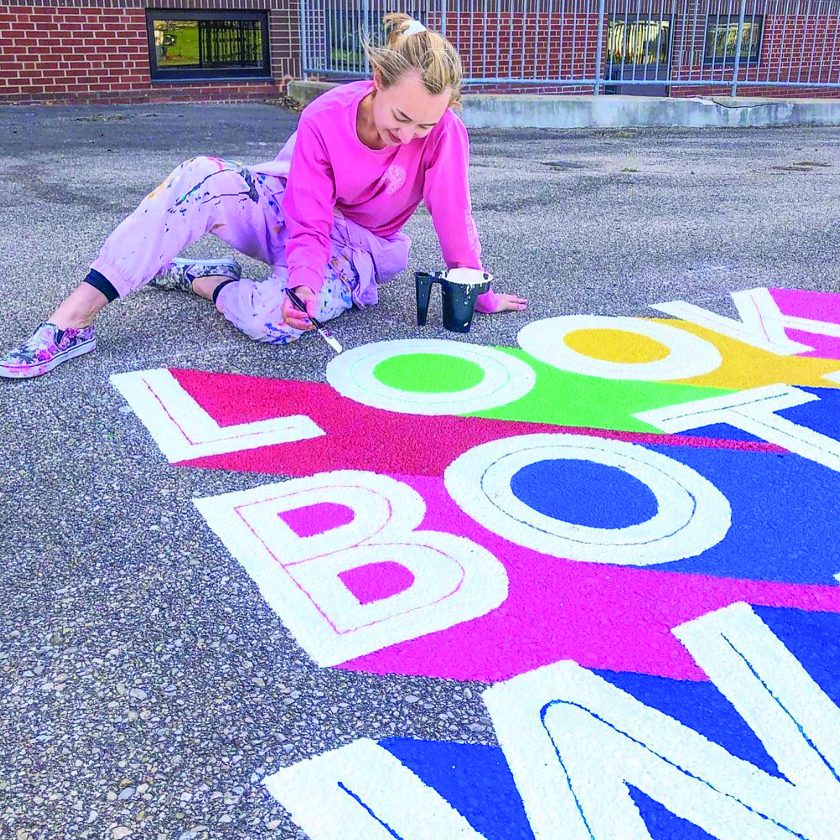 Public art drawing attention to street safety | News, Sports, Jobs ...